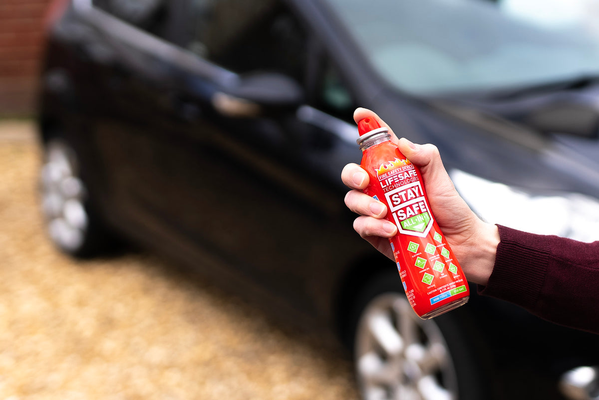 LifeSafe Technologies - The Stay Safe All-in-1 Fire Extinguisher