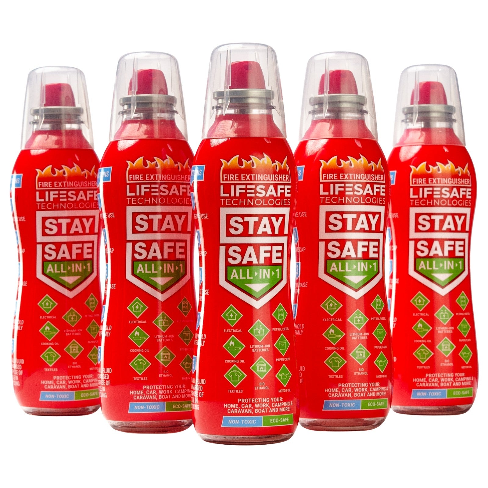 StaySafe All-in-1 Fire Extinguisher – LifeSafe Technologies